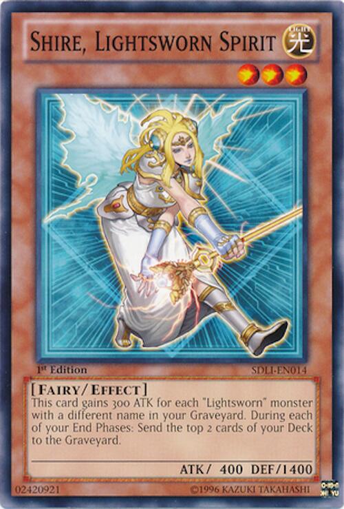 Shire, Lightsworn Spirit - Structure Deck: Realm of Light - YuGiOh