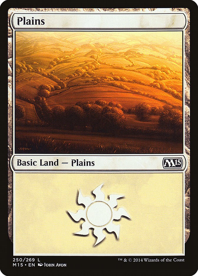 Plains (250) - Magic 2015 (M15) - Magic: The Gathering