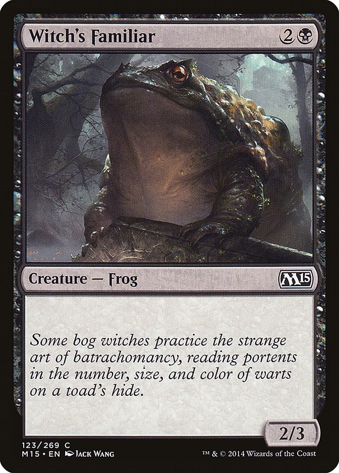 Witch's Familiar - Magic 2015 (M15) - Magic: The Gathering