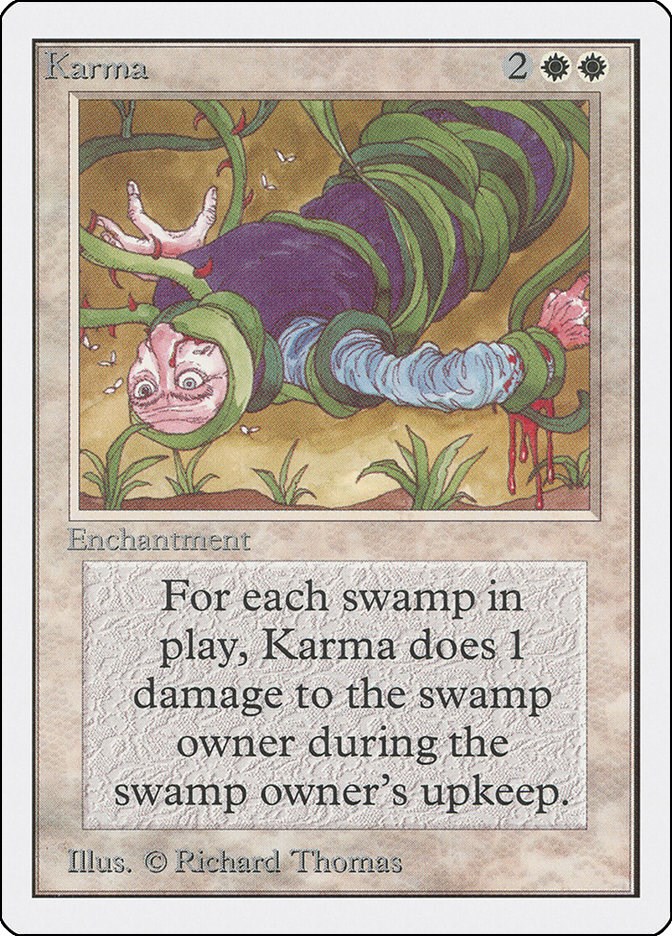 Karma - Unlimited Edition - Magic: The Gathering