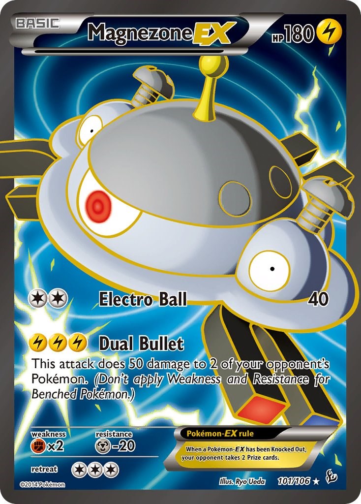 Magnezone EX (101 Full Art) - XY - Flashfire - Pokemon