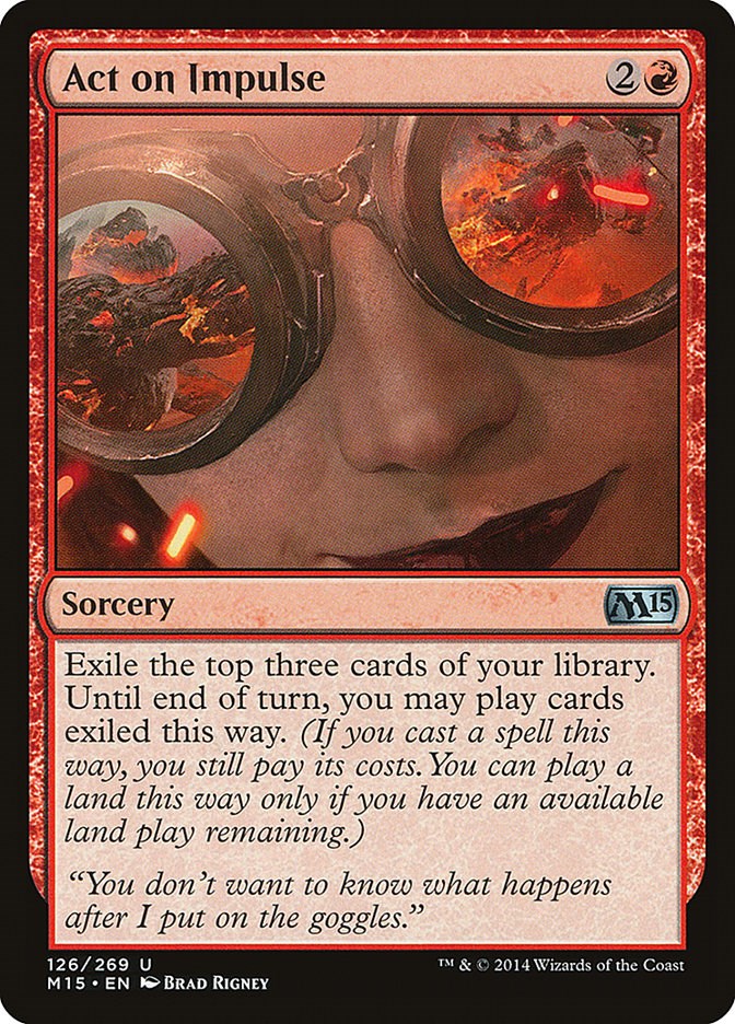 Act on Impulse - Magic 2015 (M15) - Magic: The Gathering