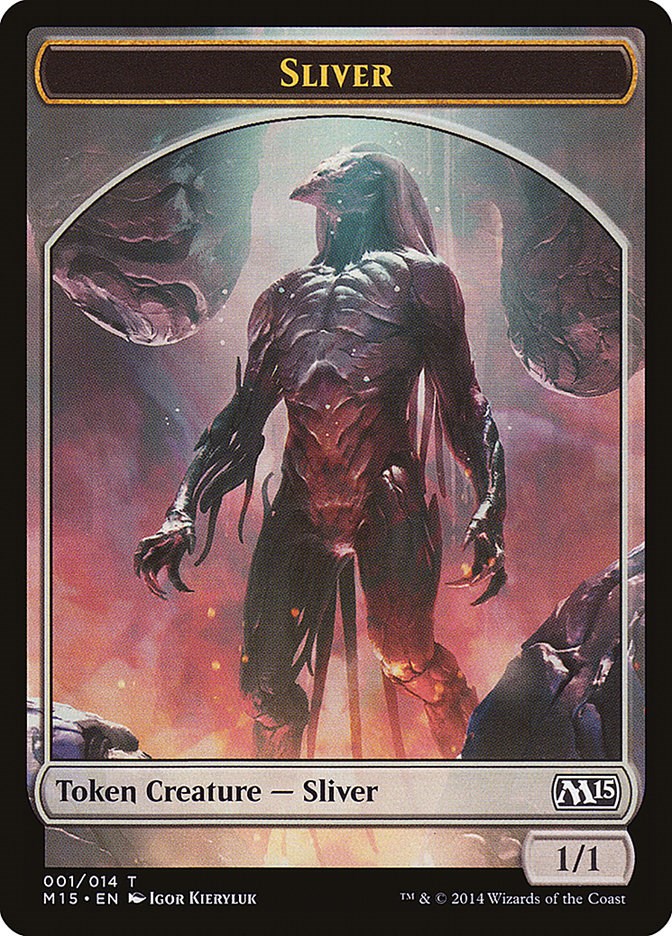 Sliver Token - Magic 2015 (M15) - Magic: The Gathering