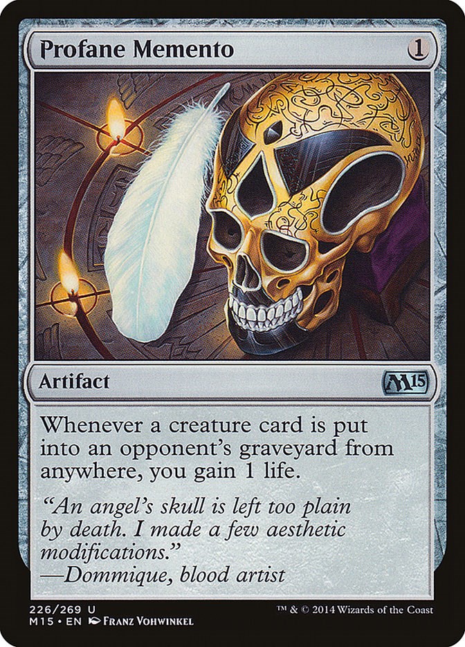 Profane Memento - Magic 2015 (M15) - Magic: The Gathering