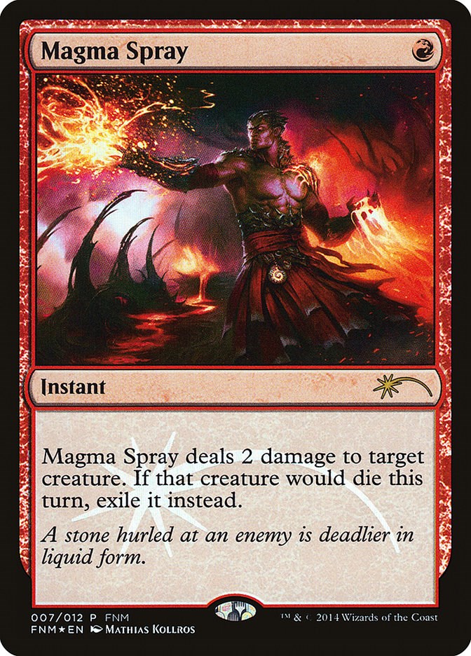 Magma Spray - FNM Promos - Magic: The Gathering