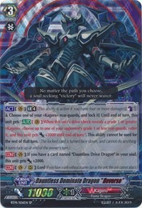 Dauntless Dominate Dragon "Reverse" (SP) - Brilliant Strike - Cardfight ...