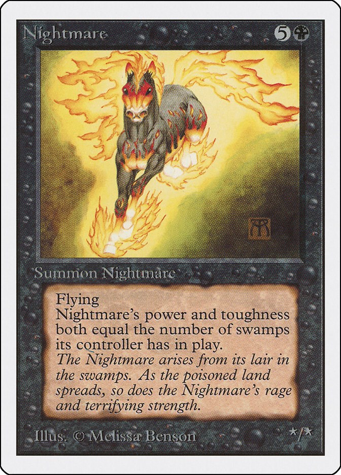 Nightmare - Unlimited Edition - Magic: The Gathering