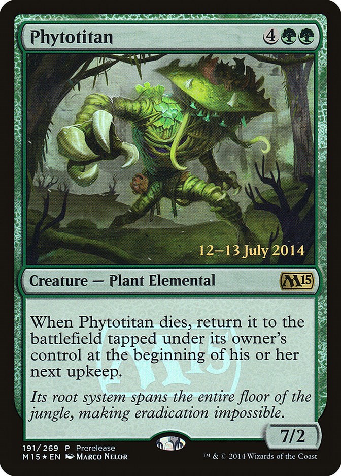 Phytotitan - Prerelease Cards - Magic: The Gathering