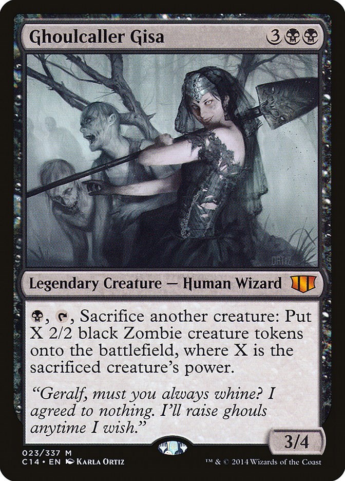 Ghoulcaller Gisa - Commander 2014 - Magic: The Gathering