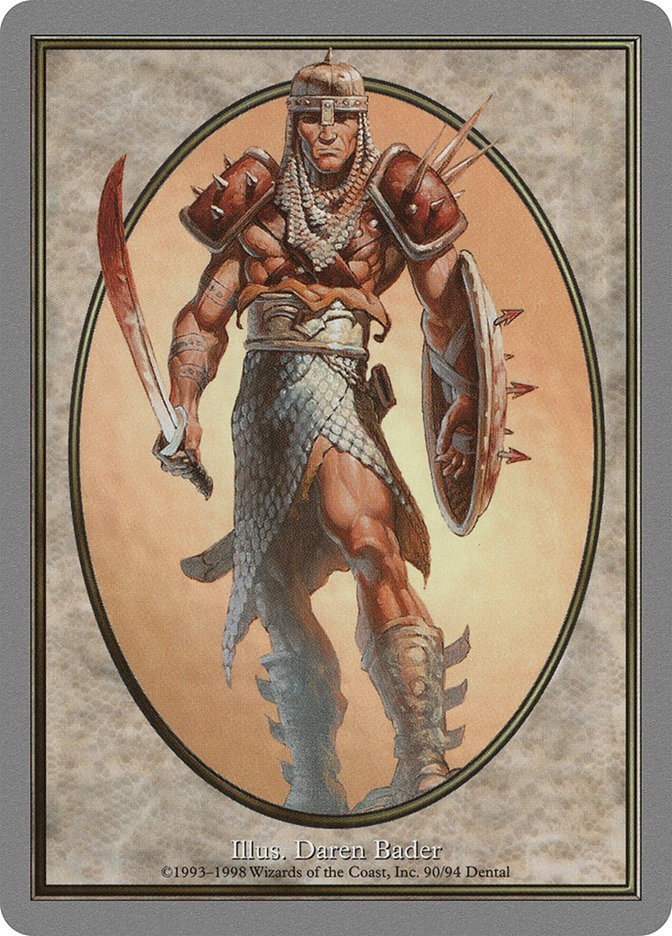 Soldier Token - Unglued - Magic: The Gathering