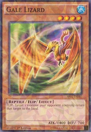 Gale Lizard (Shatterfoil) - Battle Pack 3: Monster League - YuGiOh