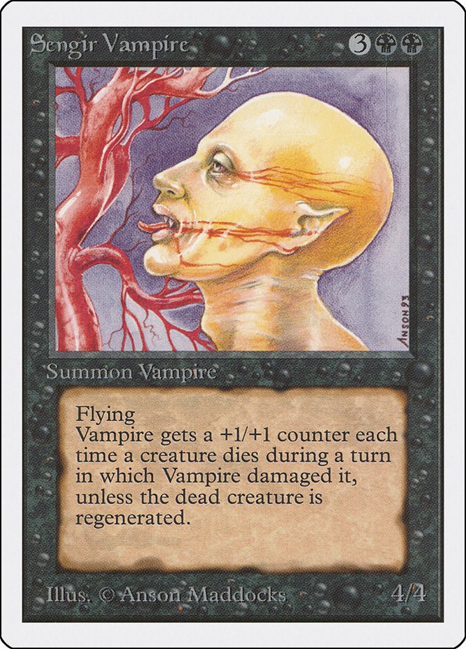 Sengir Vampire - Unlimited Edition - Magic: The Gathering