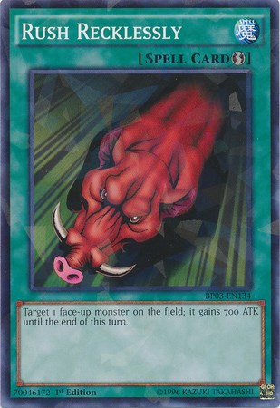 Rush Recklessly (Shatterfoil) - Battle Pack 3: Monster League - YuGiOh