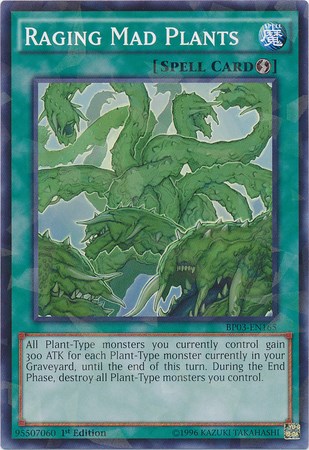 Raging Mad Plants (Shatterfoil) - Battle Pack 3: Monster League - YuGiOh