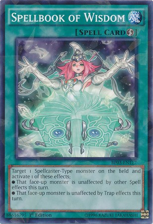 Spellbook of Wisdom (Shatterfoil) - Battle Pack 3: Monster League - YuGiOh