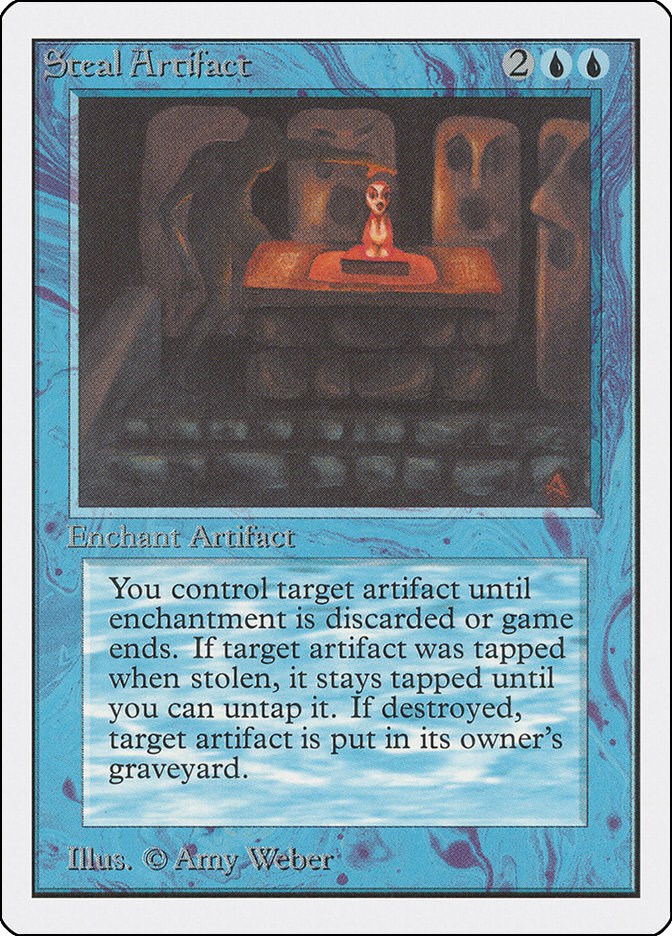 Steal Artifact - Unlimited Edition - Magic: The Gathering