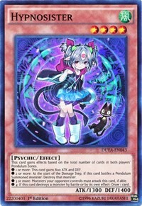 Hypnosister - Duelist Alliance - YuGiOh