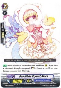 Duo White Crystal, Ricca (White) - EB - Divas Duet - Cardfight Vanguard