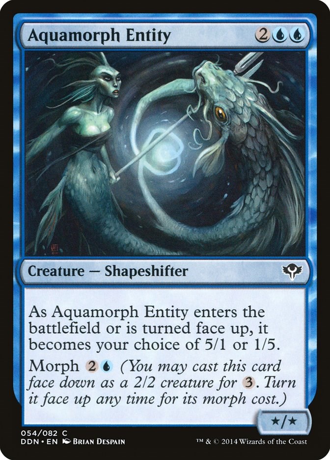 Aquamorph Entity - Duel Decks: Speed vs. Cunning - Magic: The Gathering