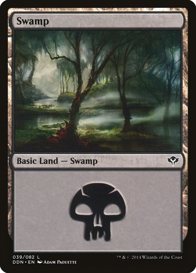 Swamp (039) - Duel Decks: Speed vs. Cunning - Magic: The Gathering
