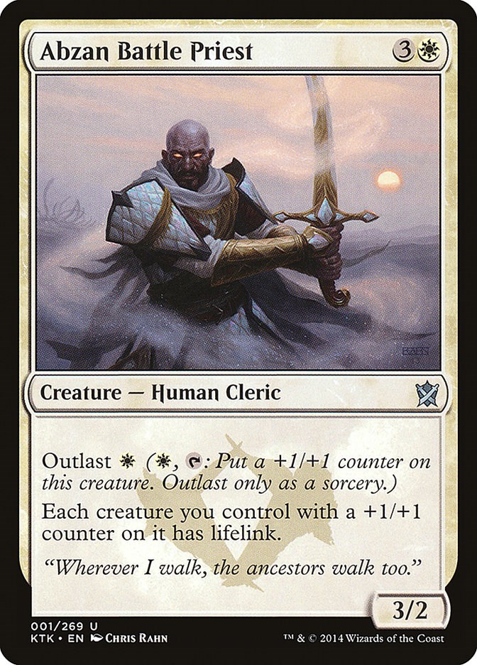 Abzan Battle Priest - Khans of Tarkir - Magic: The Gathering