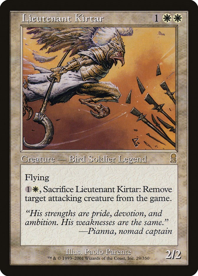 Lieutenant Kirtar - Odyssey - Magic: The Gathering