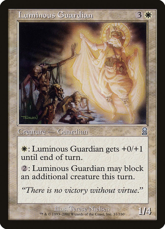 Luminous Guardian - Odyssey - Magic: The Gathering