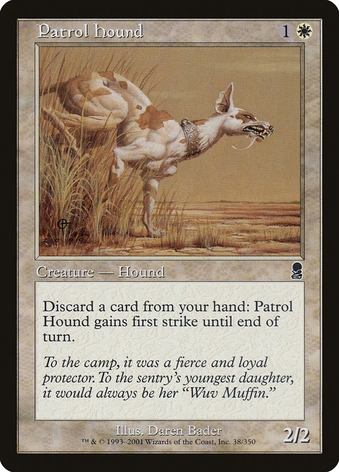 Patrol Hound - Odyssey - Magic: The Gathering