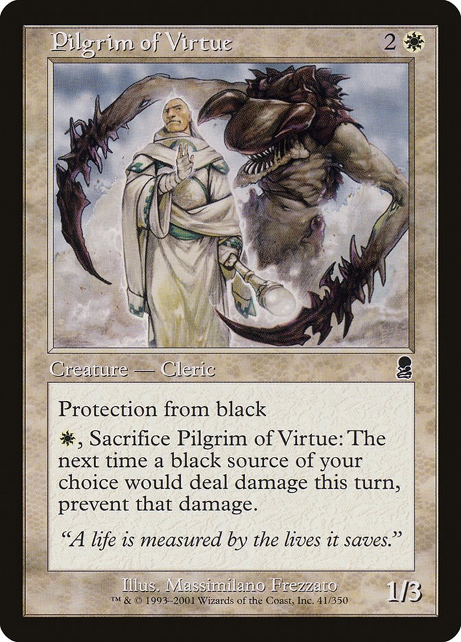 Pilgrim of Virtue - Odyssey - Magic: The Gathering