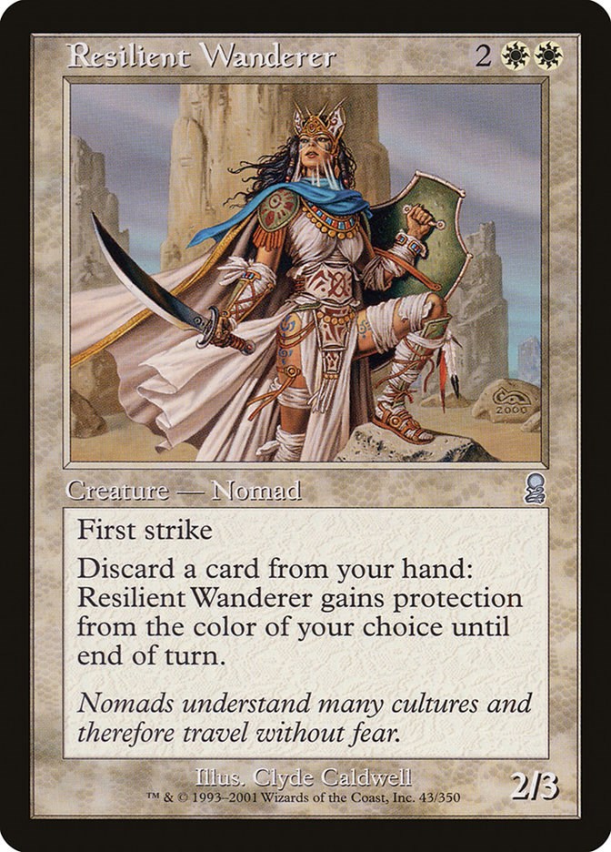 Resilient Wanderer - Odyssey - Magic: The Gathering