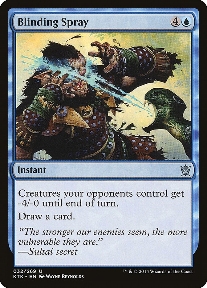 Blinding Spray - Khans of Tarkir - Magic: The Gathering