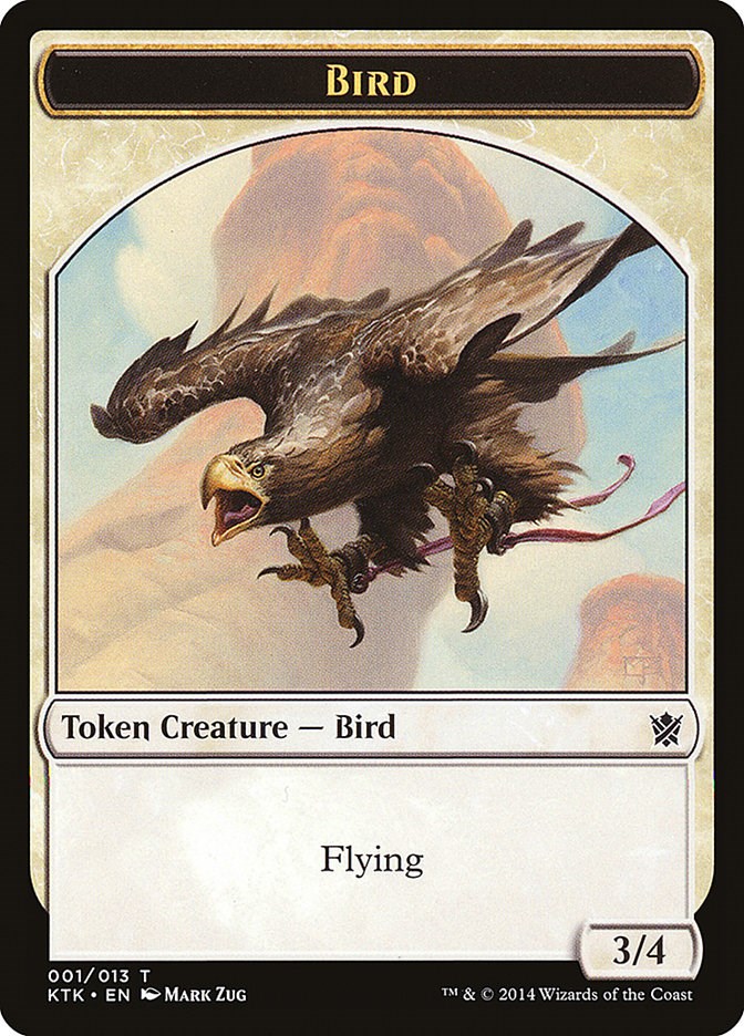 Bird Token - Khans of Tarkir - Magic: The Gathering Bird Token - Khans of Tarkir - Magic: The Gathering