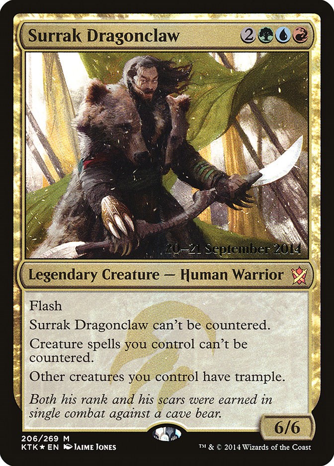 Surrak Dragonclaw - Prerelease Cards - Magic: The Gathering