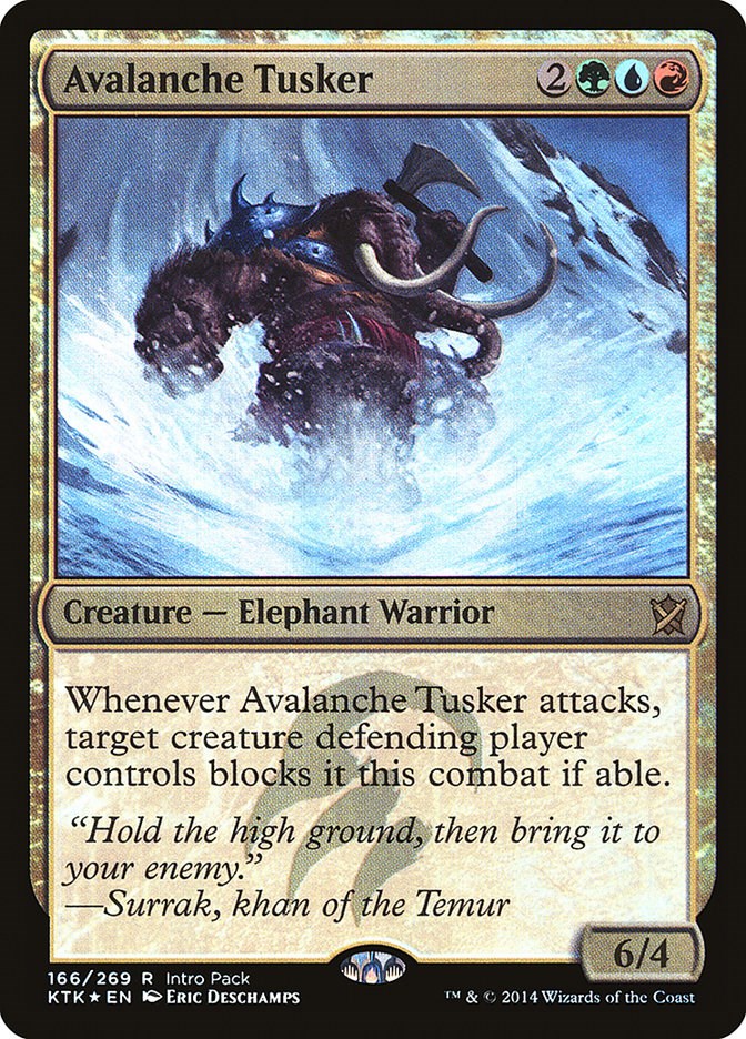Avalanche Tusker - Unique and Miscellaneous Promos - Magic: The Gathering