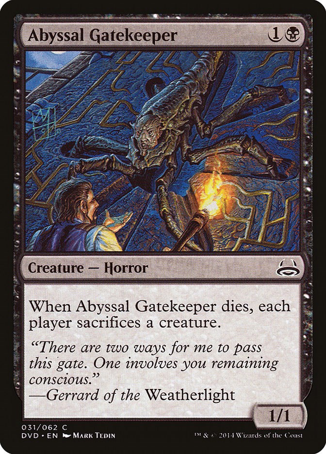 Abyssal Gatekeeper - Duel Decks: Anthology - Magic: The Gathering