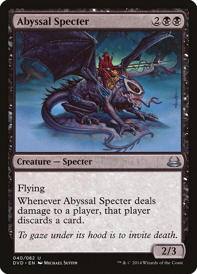 Abyssal Specter - Duel Decks: Anthology - Magic: The Gathering