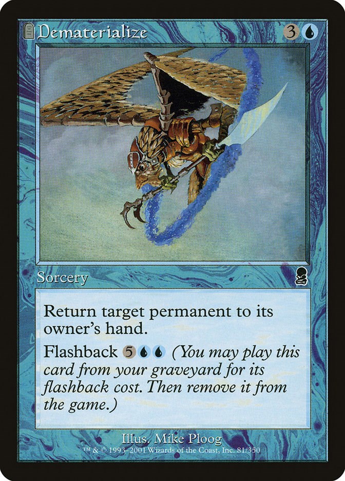 Dematerialize - Odyssey - Magic: The Gathering