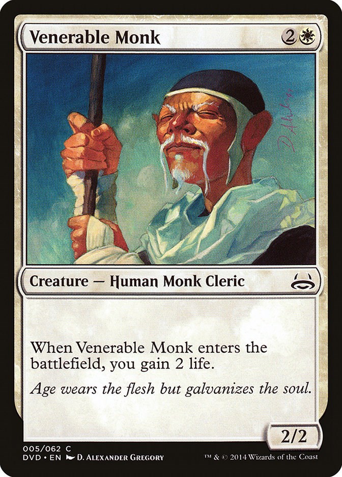 Venerable Monk - Duel Decks: Anthology - Magic: The Gathering