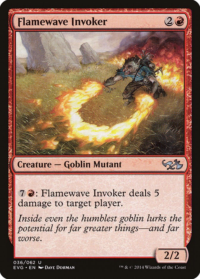 Flamewave Invoker (Elves vs. Goblins) - Duel Decks: Anthology - Magic ...