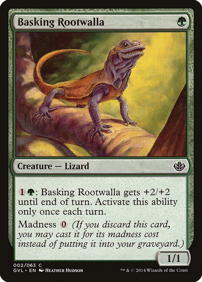 Basking Rootwalla - Duel Decks: Anthology - Magic: The Gathering