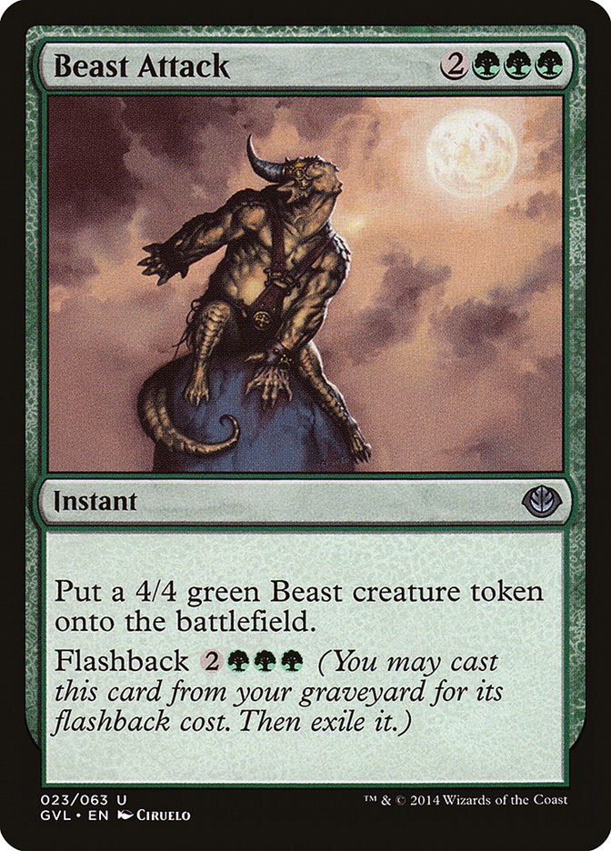 Beast Attack - Duel Decks: Anthology - Magic: The Gathering