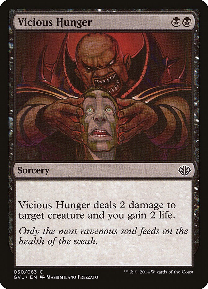 Vicious Hunger - Duel Decks: Anthology - Magic: The Gathering