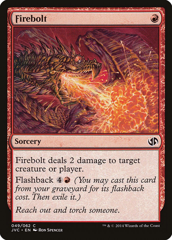 Firebolt - Duel Decks: Anthology - Magic: The Gathering