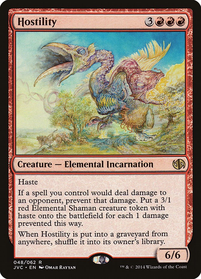 Hostility - Duel Decks: Anthology - Magic: The Gathering