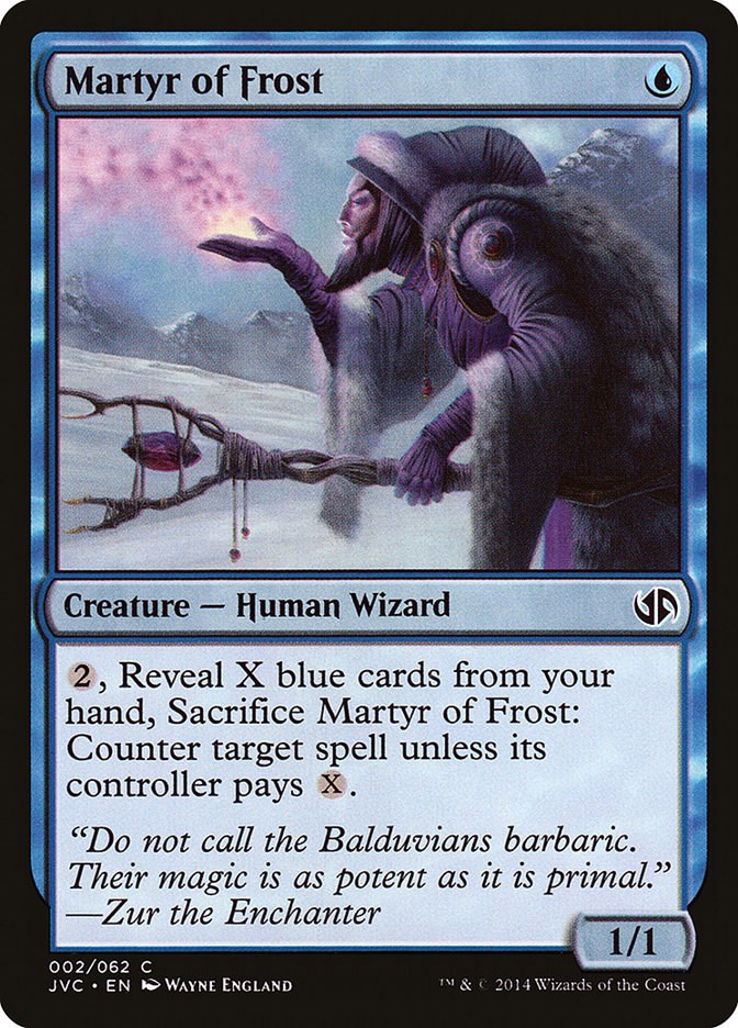 Martyr of Frost - Duel Decks: Anthology - Magic: The Gathering