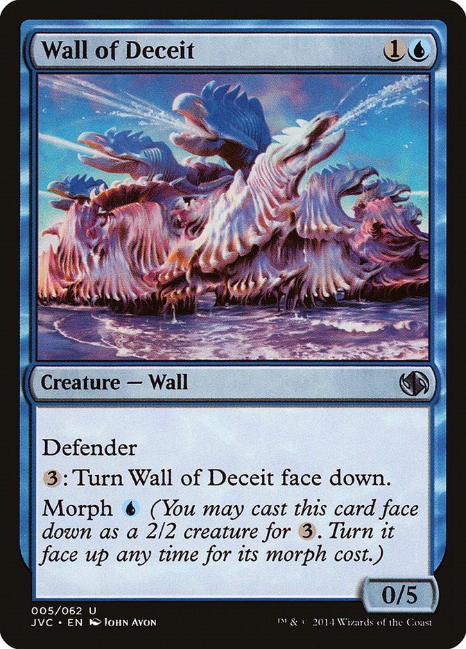 Wall of Deceit - Duel Decks: Anthology - Magic: The Gathering