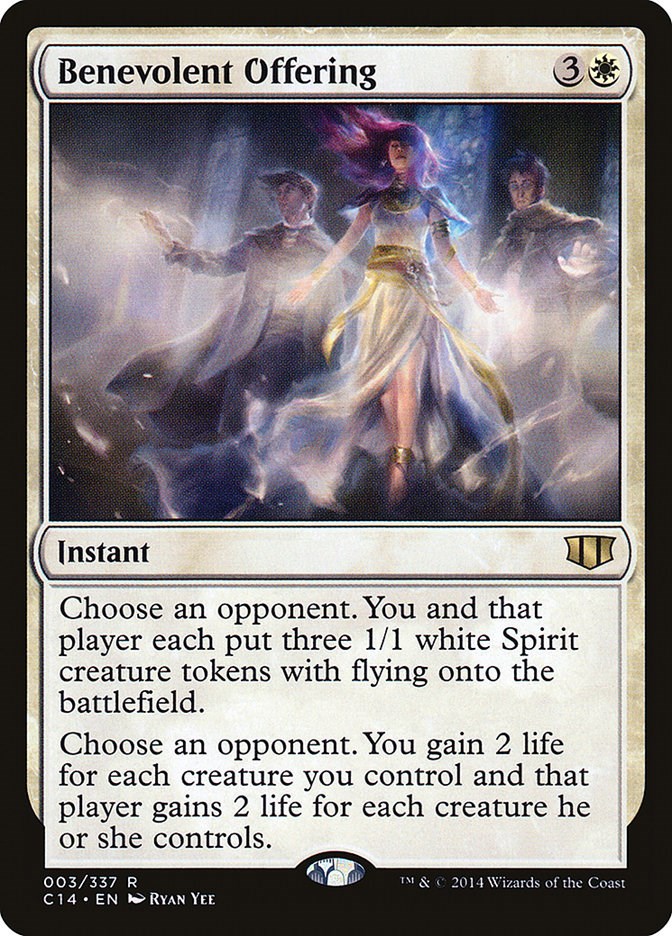 Benevolent Offering - Commander 2014 - Magic: The Gathering