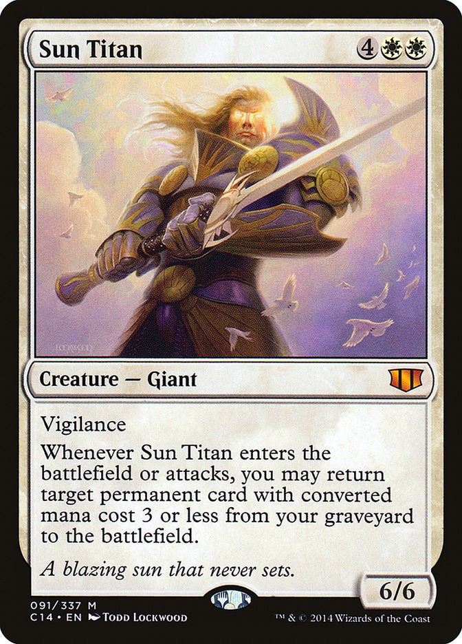 Sun Titan - Commander 2014 - Magic: The Gathering