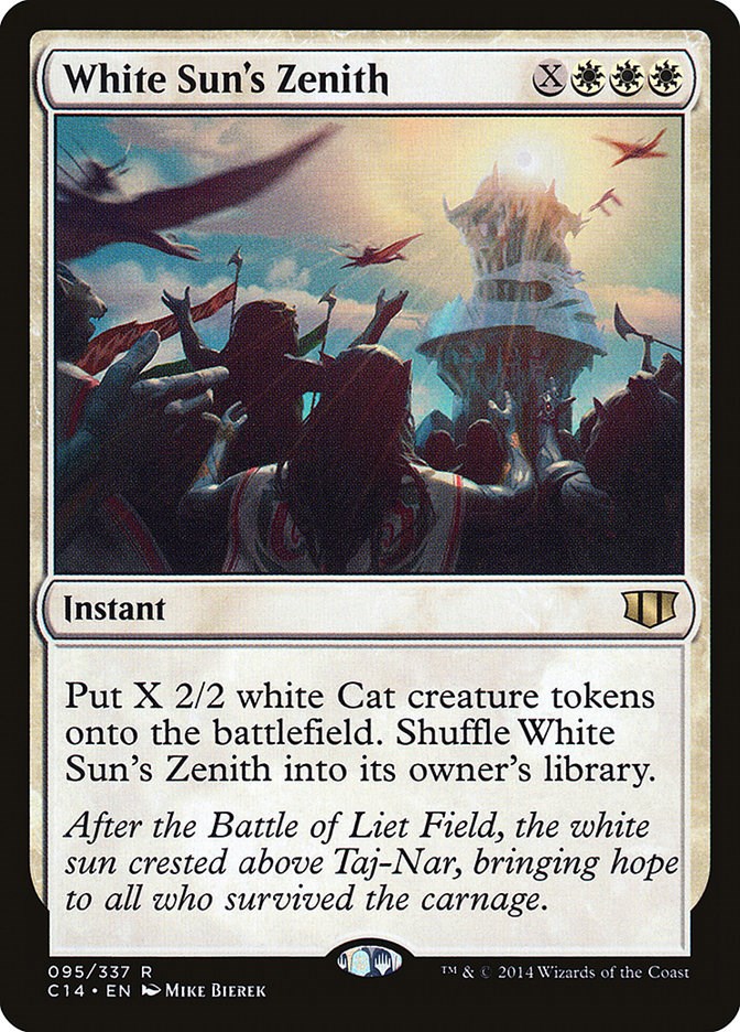 White Sun's Zenith - Commander 2014 - Magic: The Gathering