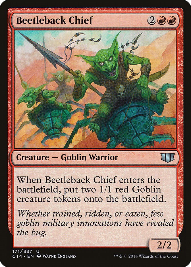 Beetleback Chief - Commander 2014 - Magic: The Gathering
